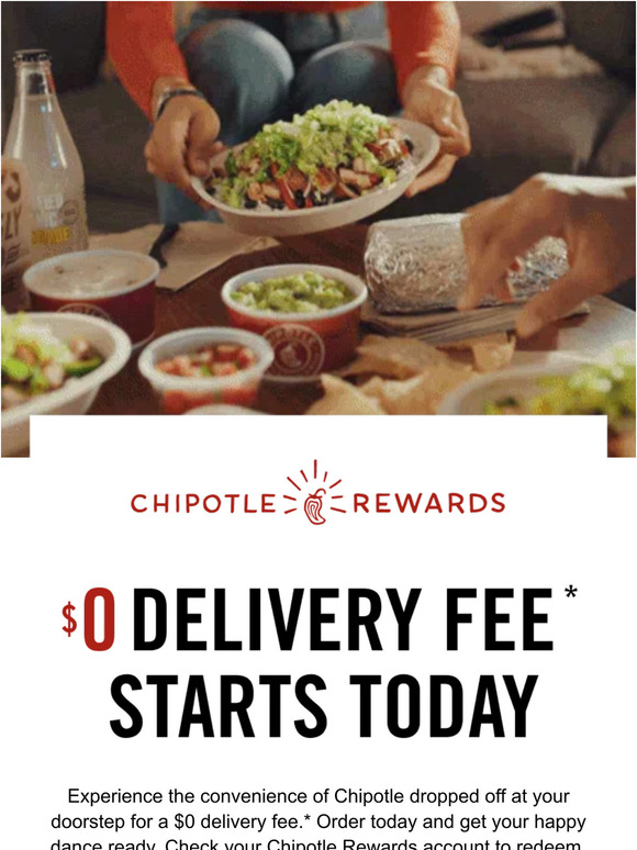 Chipotle: Real, fresh food straight to your door 🌯🚪🚗 | Milled
