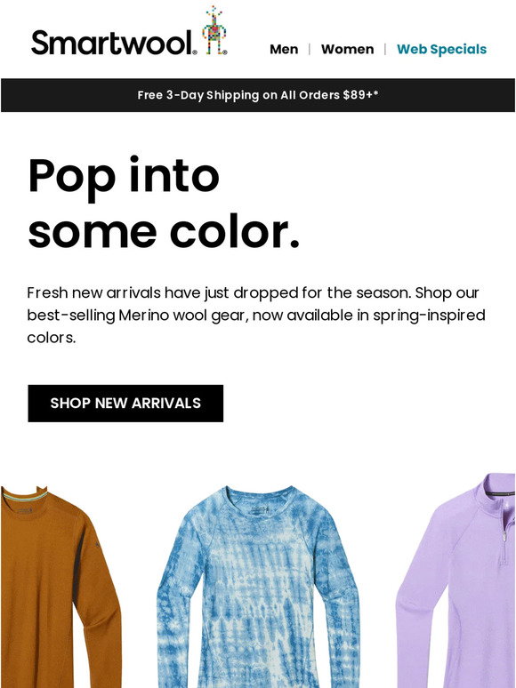 SmartWool: New colors. Same Merino magic. | Milled
