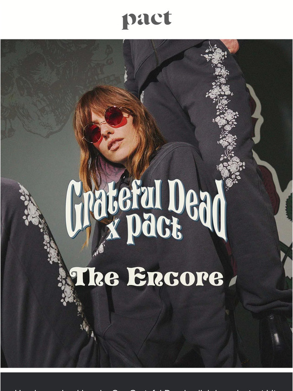 PACT Apparel: Grateful Dead collab is selling fast. | Milled