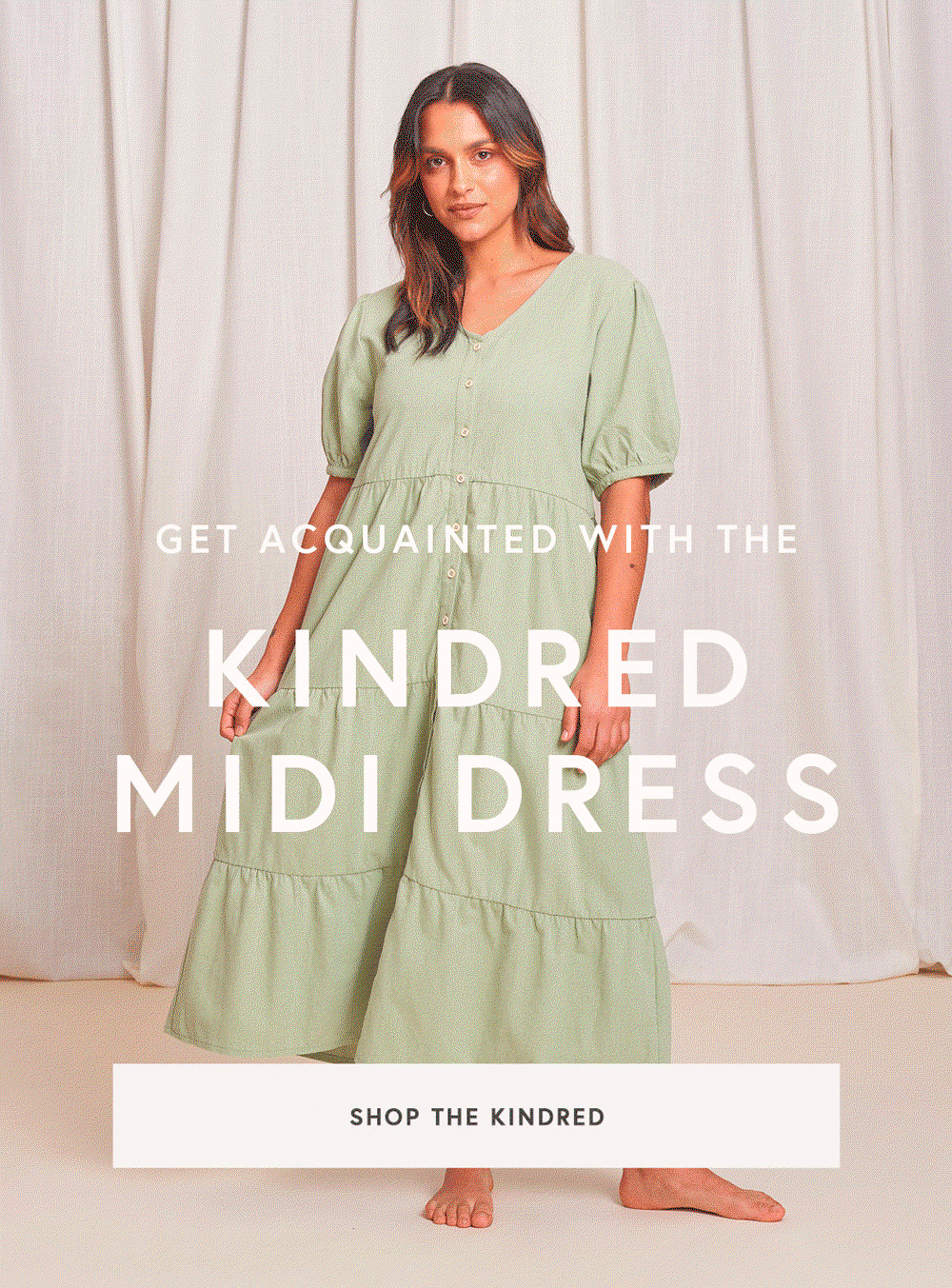 Tradlands: Introducing The Kindred Midi Dress | Milled