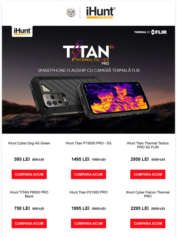 iHunt: Iata cele mai bune telefoane iHunt ultra-rezistente! Autonomie ...