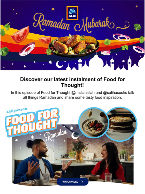 Aldi: Discover all things Ramadan. | Milled