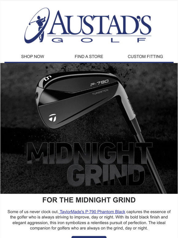 Austad's Golf: 👀 Limited Edition P790 Phantom Black Irons! | Milled