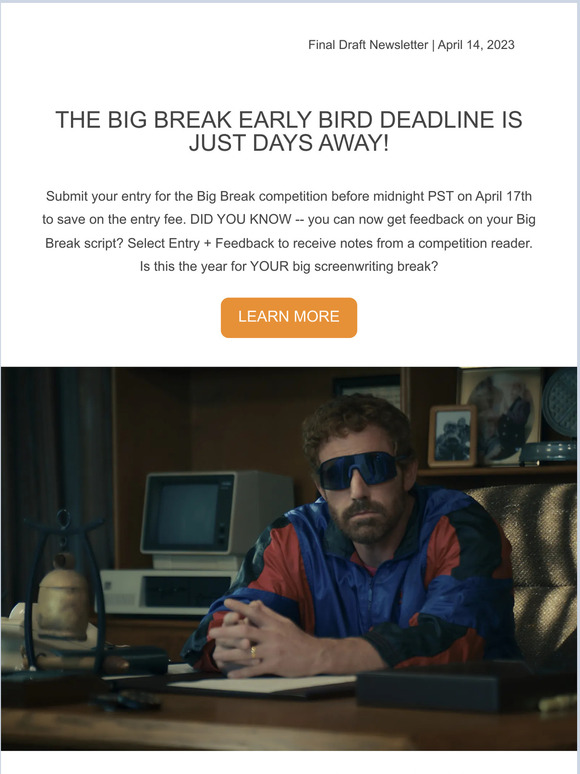 Final Draft: 👟 AIR writer tells how his spec script became a hit movie ...