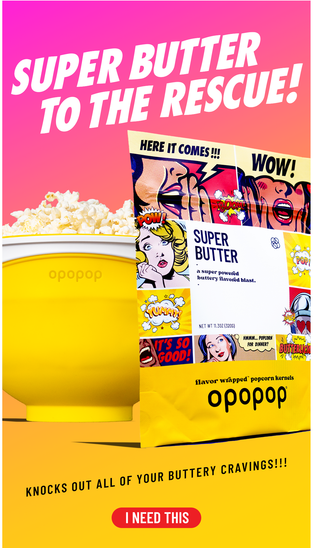 Opopop: Super Butter has officially landed! | Milled