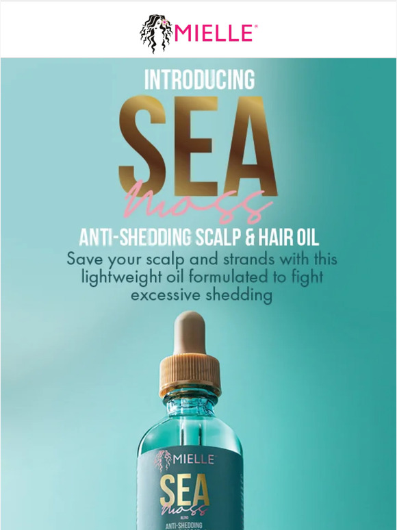 Mielle Organics: NEW! Sea Moss Oil is here! | Milled