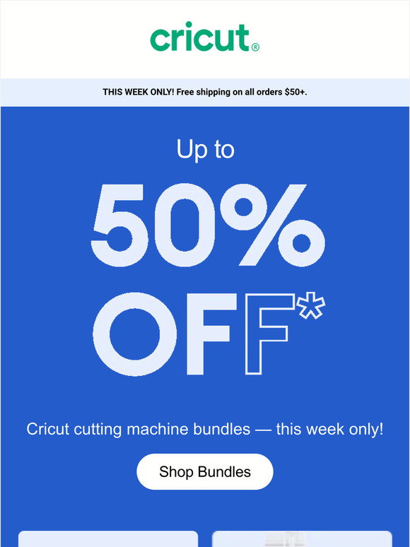 Cricut: What the bundle?!? Save Up to 50% | Milled