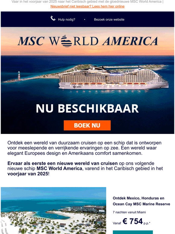 MSC Cruises: —, ontdek onze nieuwe promo en reserveringen voor MSC ...