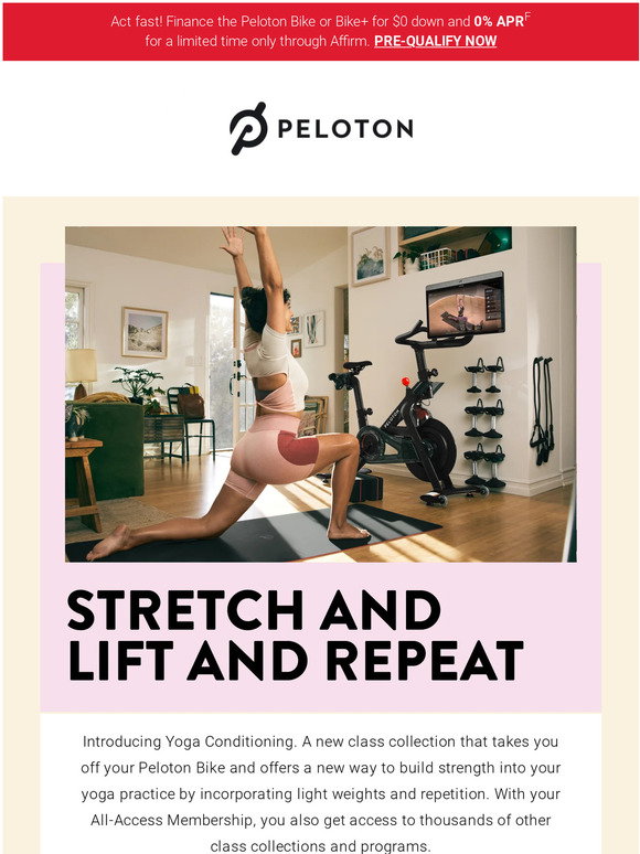 Peloton: A NEW class collection from Peloton | Milled