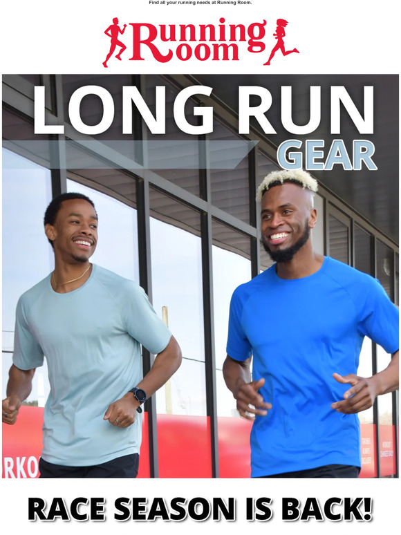 Running Room: We Have Your Gear Covered For Your Long Distance Run ...