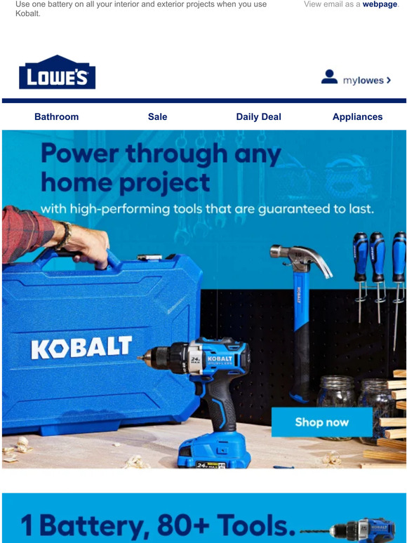 Lowe's: Check out these powerful must-have tools! | Milled