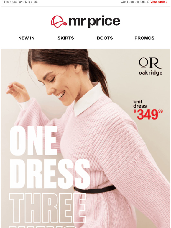 Mr Price: The Oakridge dress: 3 ways 😍 | Milled