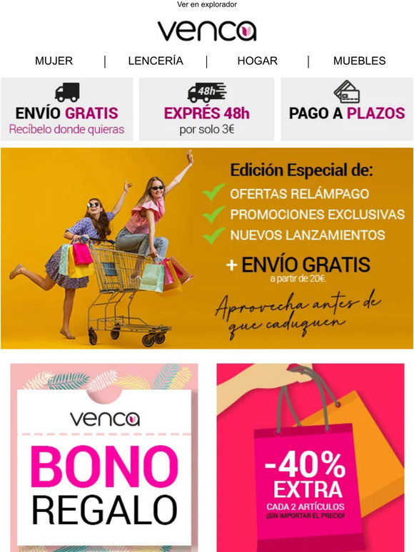 Venca: ️Tu check list de ofertas TOP | Milled