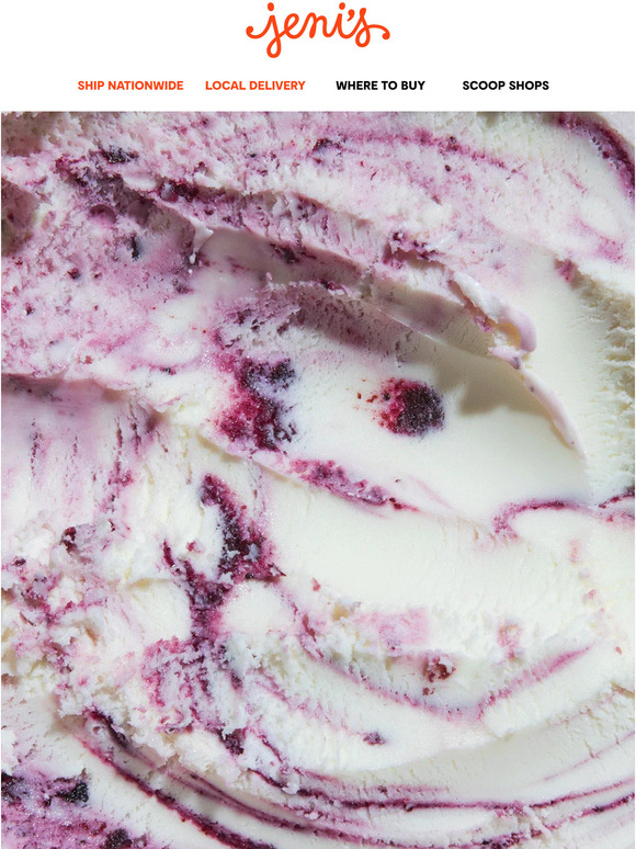 Jeni's Ice Cream: Lemon & Blueberries Parfait is back! | Milled