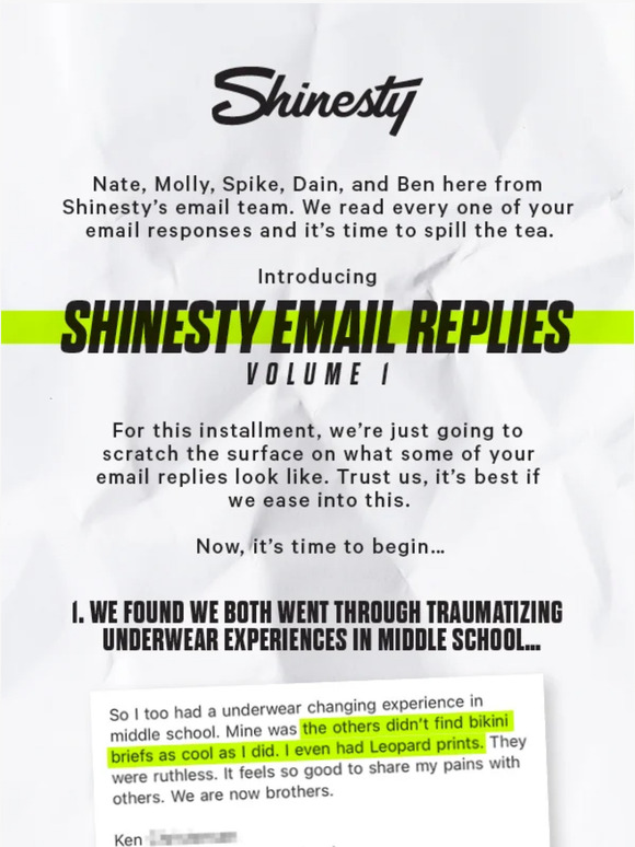 Shinesty: We’re coming clean | Milled