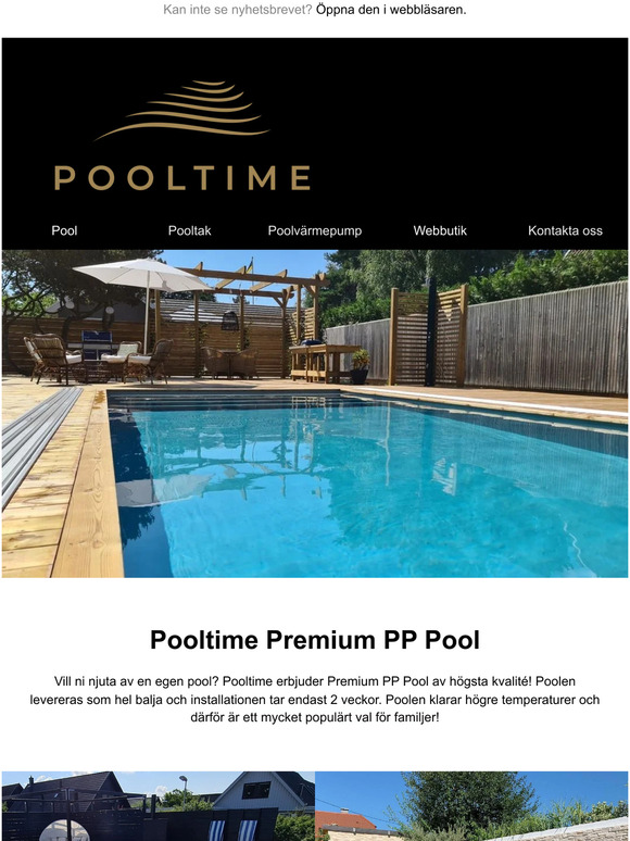 Pooltime: Pooltime Premium PP Pool - ett populärt val! | Milled