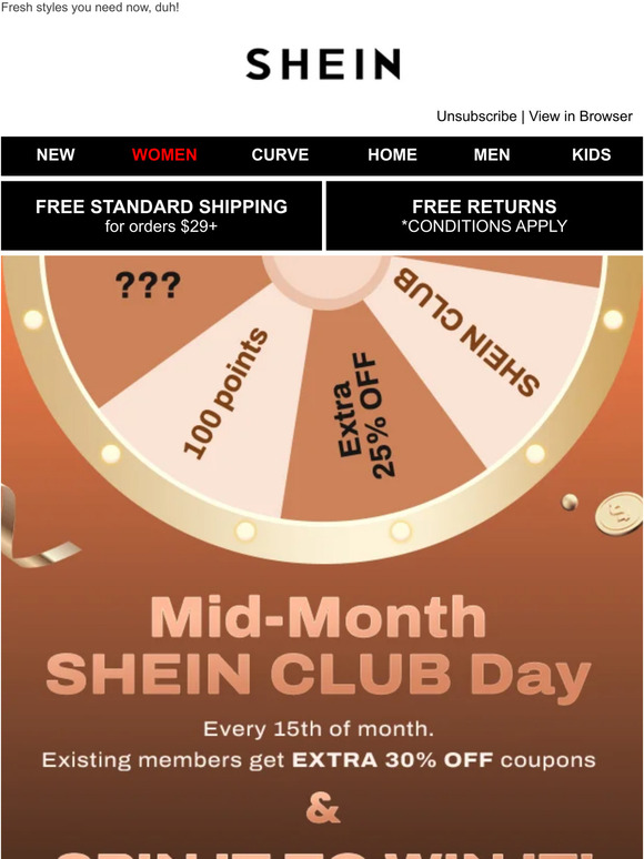 SHEIN: April Showers Bring... | Milled