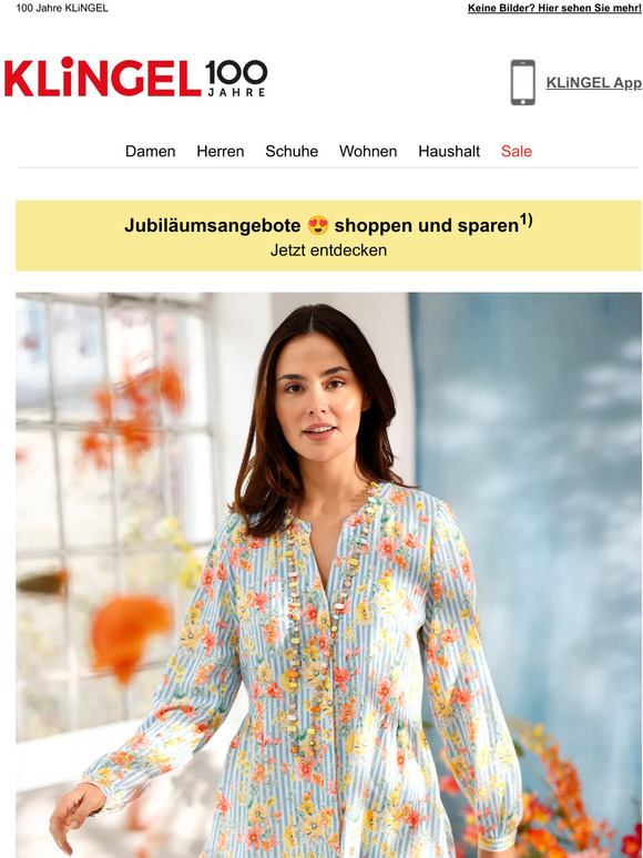 Versandhaus Klingel DE: Die Mode blüht auf! Zauberhafte Looks entdecken ...