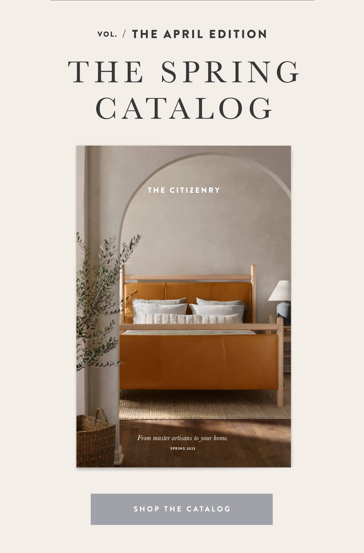The Citizenry: Just Landed: The Spring Catalog | Milled