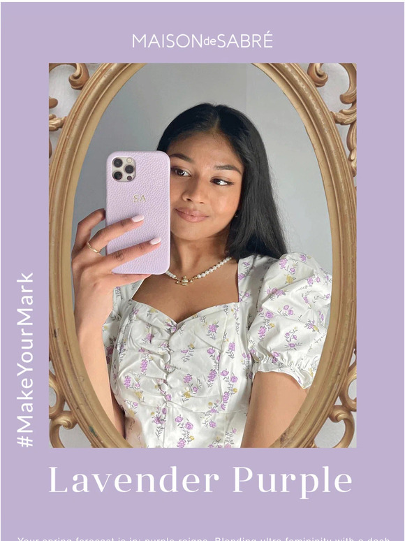 MAISON de SABRÉ: Colour Spotlight: Lavender Purple 💜 | Milled