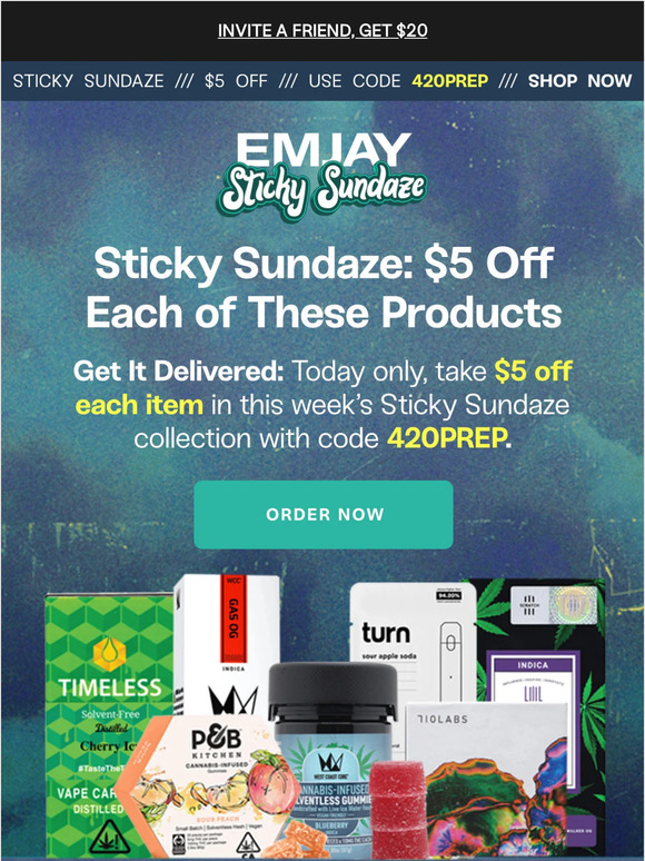 Emjay: you've got 5 on it | Milled