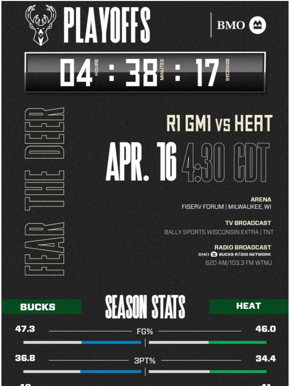 Bucks Pro Shop: Let The Playoffs Begin | Milled
