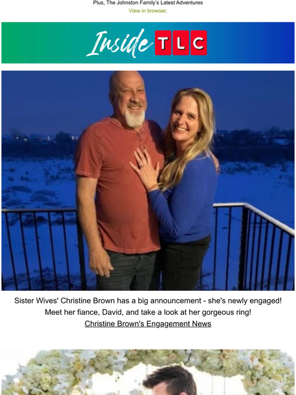 TLC: Sister Wives' Christine Brown is Engaged! + Stacey & Florian's ...
