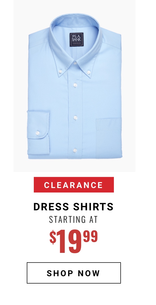 Men's Wearhouse: Spend less on staples: clearance shirts starting at ...