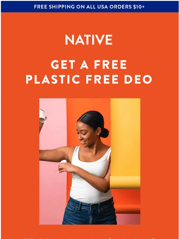 Native: Get a Free Plastic-Free Deo! 🌎 | Milled