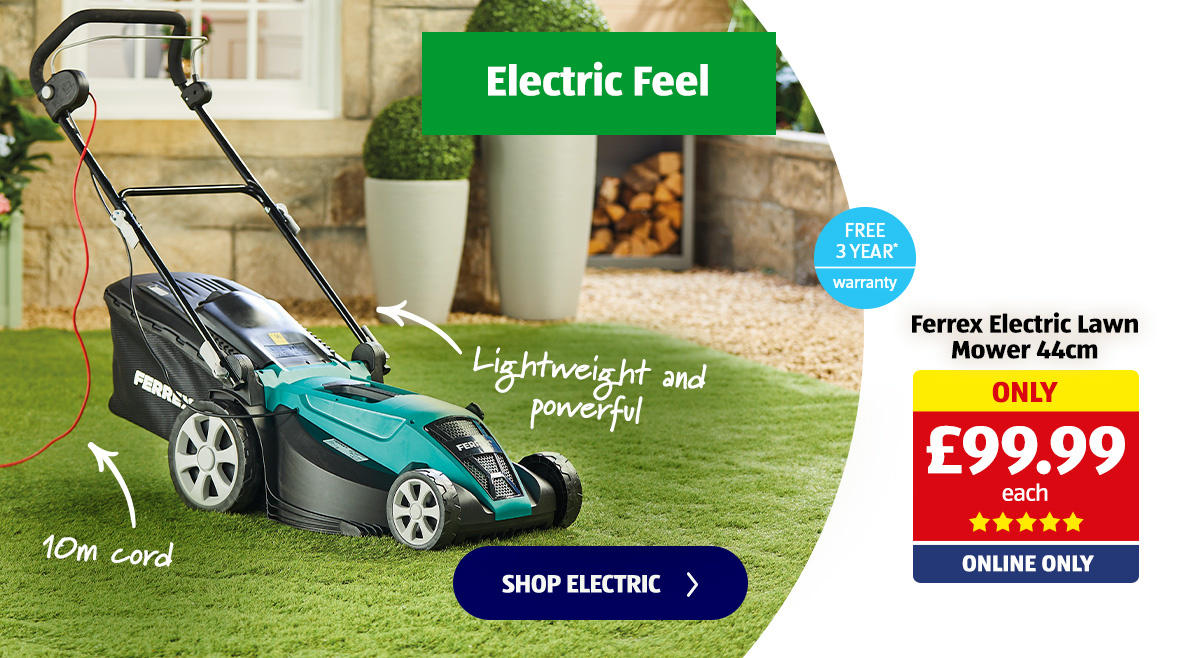 Aldi: Mow like a pro with Ferrex lawnmowers! | Milled