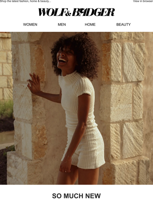 Wolf & Badger: New Arrivals Are Here | Milled