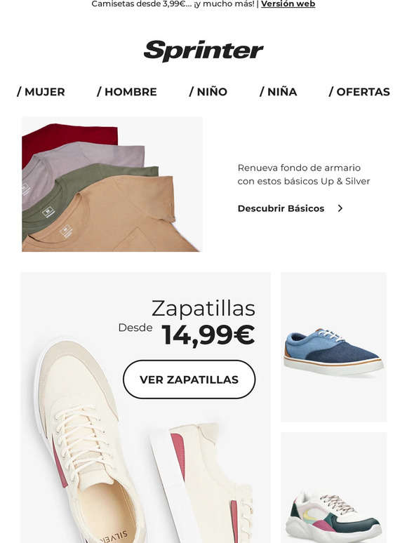 Sprinter - Megacentros del deporte: Imprescindibles 💥 Up & Silver | Milled