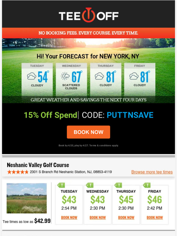 TeeOff: Pro tip: Save big with these tee time deals | Milled