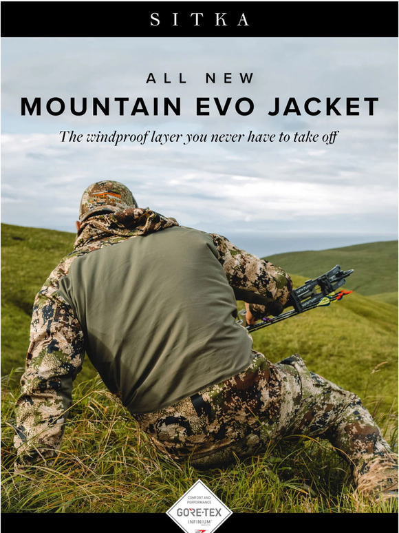 Sitka Gear: New Mountain Evo Jacket: Build the Perfect System | Milled