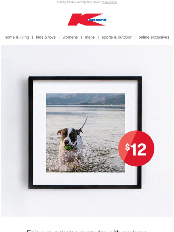 Kmart: Enjoy your fave photos every day! 📷 | Milled