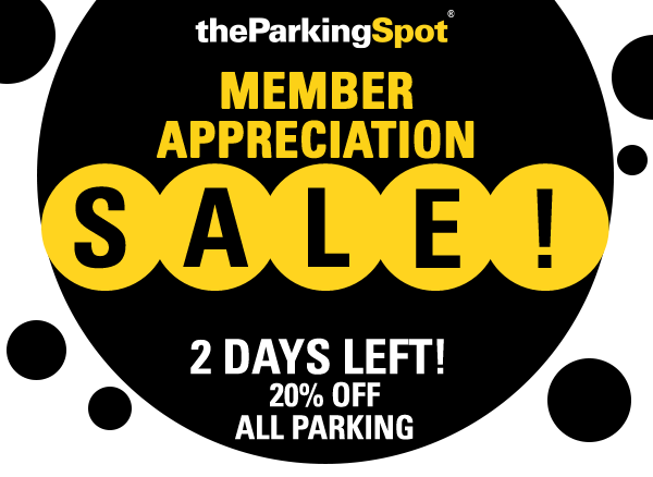The Parking Spot: SALE! 20% off for 2 more days! | Milled