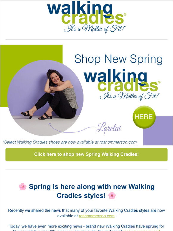 Walking Cradles: NEW Walking Cradles Spring Styles have arrived! | Milled