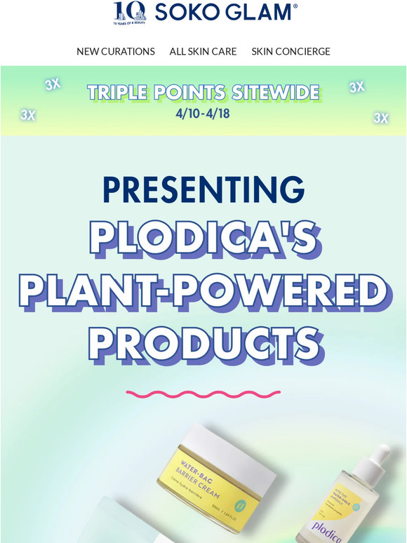 Soko Glam: NEW! Meet Plodica, your vegan + botanical K-beauty brand ...