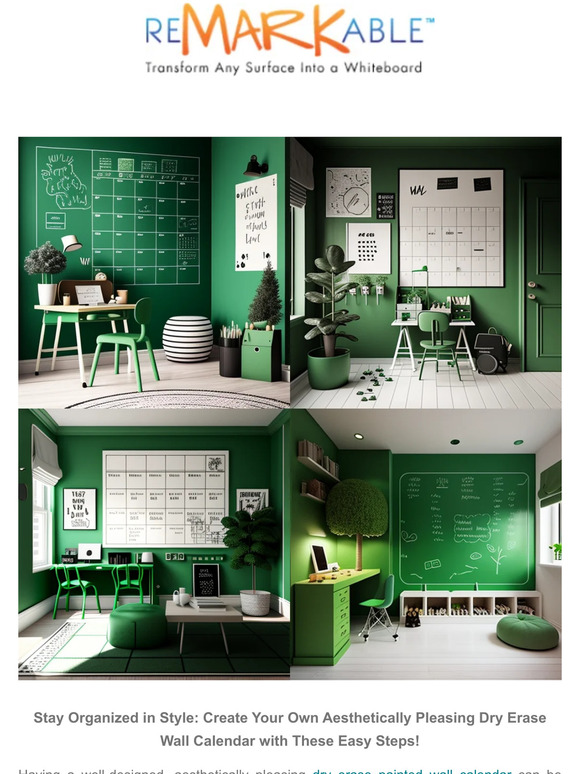 Remarkable Coating: Ultimate Guide to Creating Your Own DIY Dry Erase ...