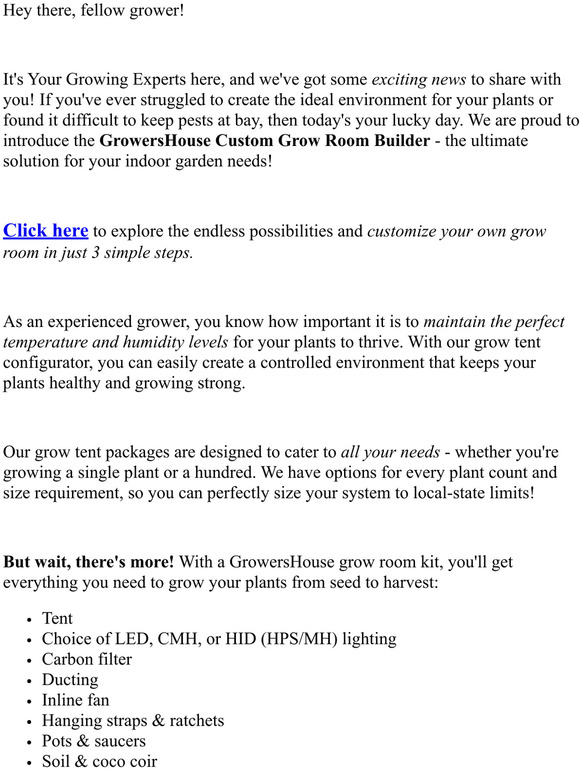 GrowersHouse: Discover the Perfect Grow Room Setup for Your Indoor Grow ...