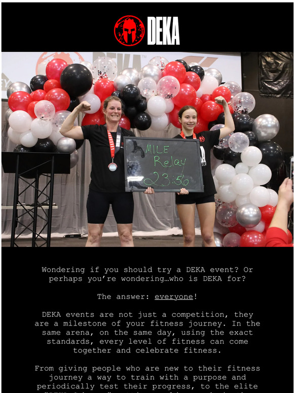 Spartan Race: DEKA is for EVERYONE! | Milled
