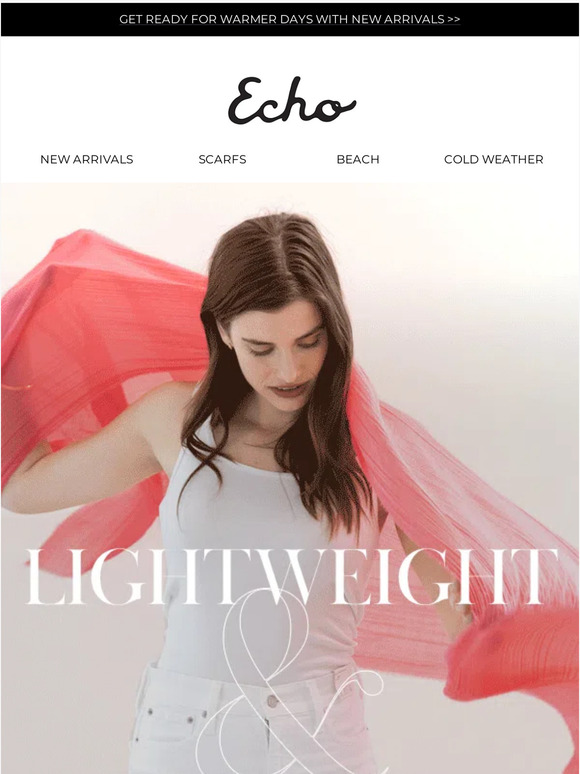 Echo New York: The perfect summertime wrap is here | Milled