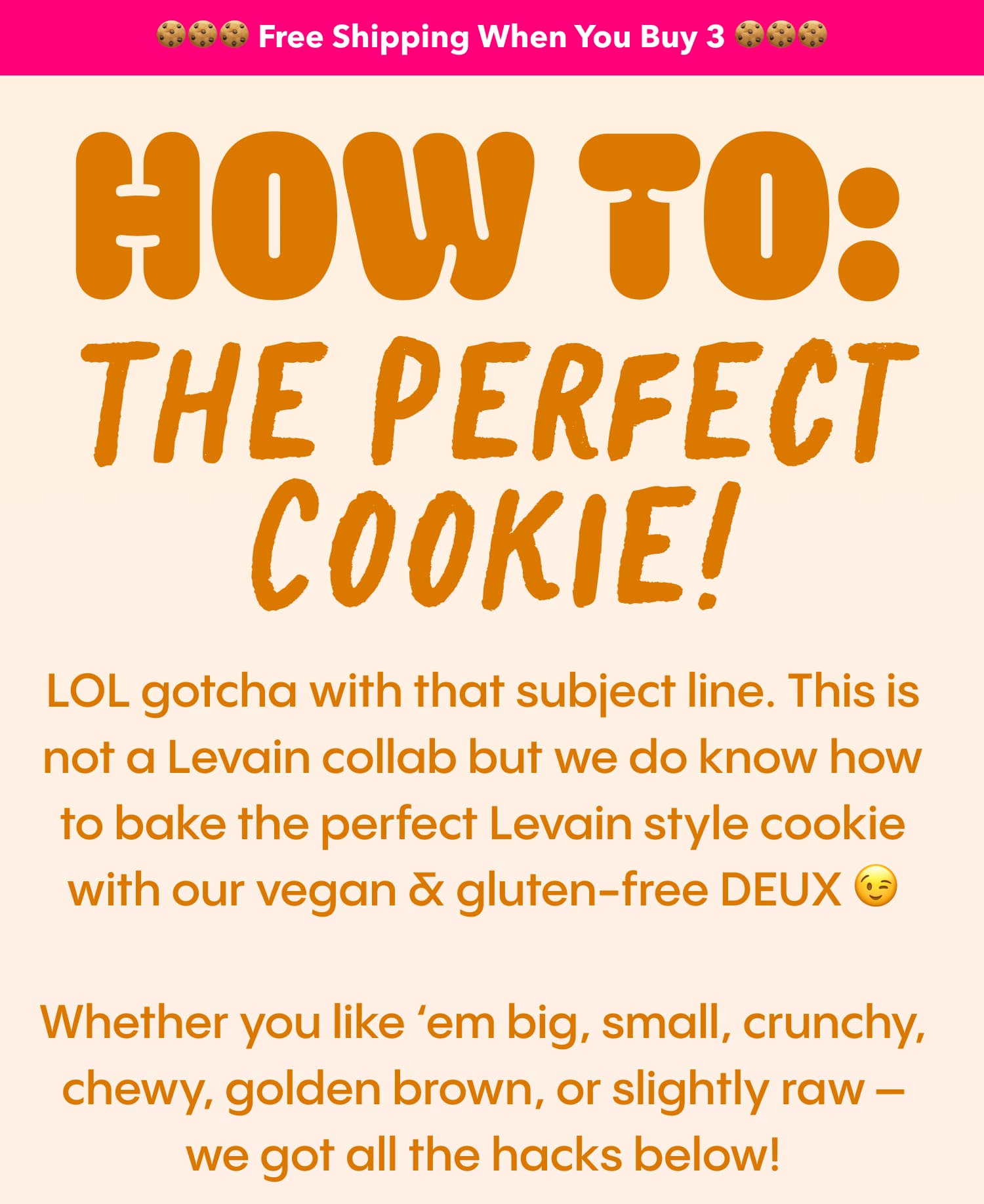 DEUX: DEUX x LEVAIN 🍪 | Milled