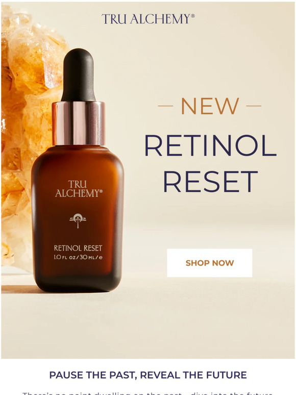Tru Alchemy: Introducing the retinol you’ve been waiting for. | Milled