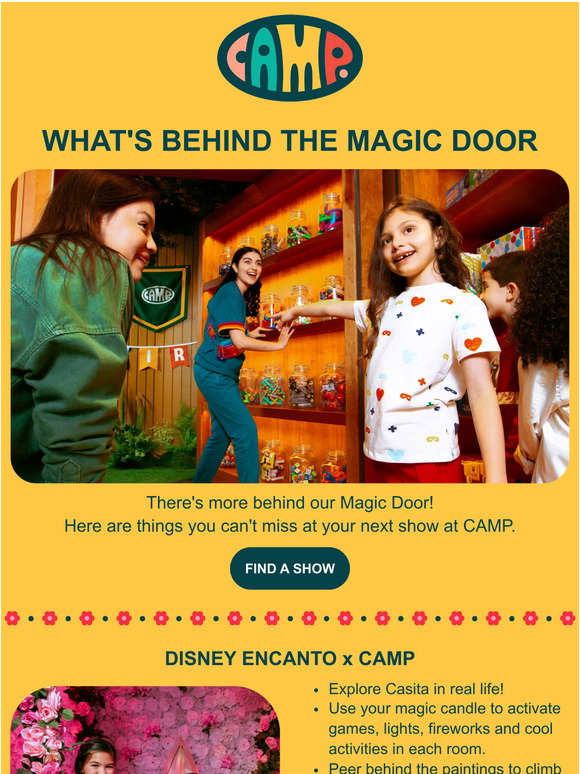 CAMP: 👀 Find These Secrets Behind the Magic Door | Milled