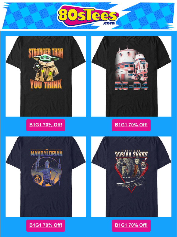 80sTees: New Star Wars, Mickey Mouse, Popeye & more! | Milled