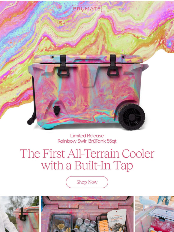 BruMate: Limited Release: Rainbow Swirl Is Here 🌈🌀 | Milled