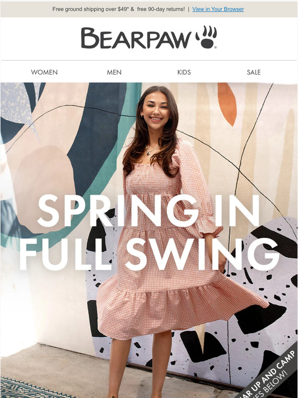 BEARPAW: Pedi-Ready Sandals 💅 | Milled