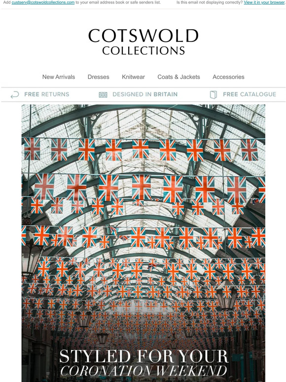 Cotswold Collections: Styled For Your Coronation Weekend | Milled