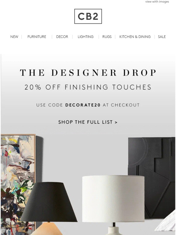 CB2: FLASH SALE | Today Only | Milled